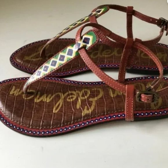 Sam Edelman | Shoes | New Sam Edelman Gigi Tribal Thong Flip Flop ...